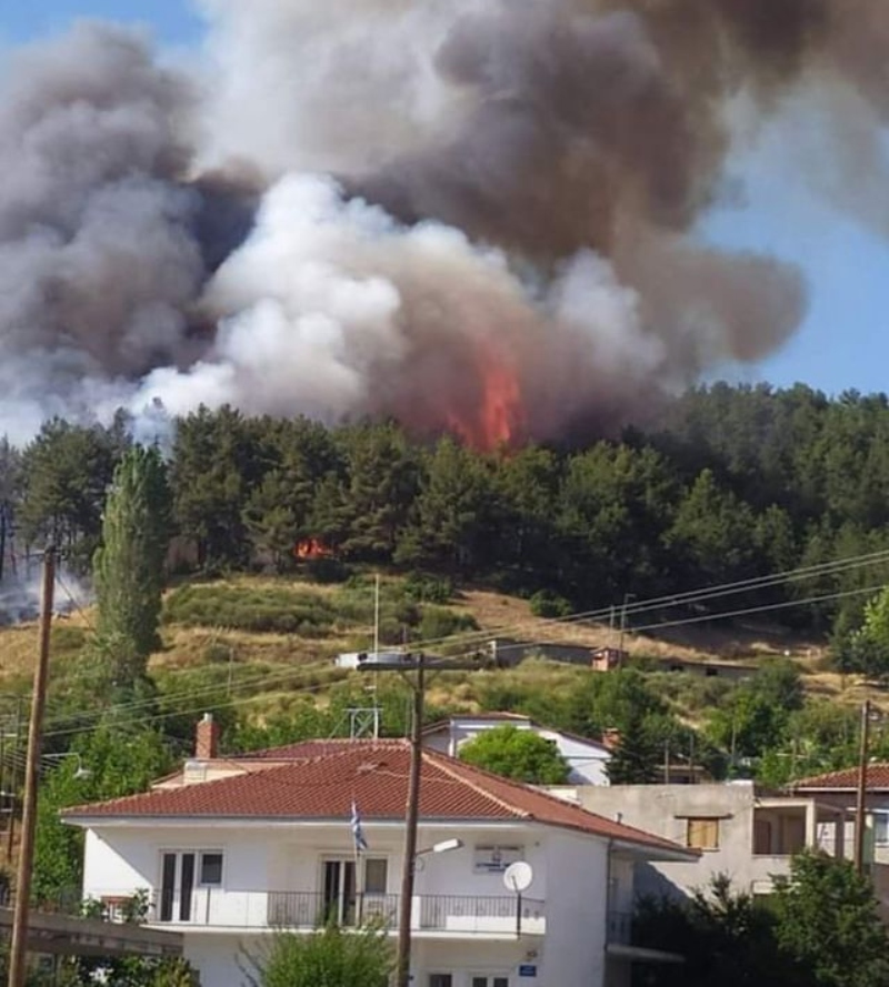 Φωτιά τώρα στα Γρεβενά - Ενισχύονται οι δυνάμεις από Ελασσόνα και ...
