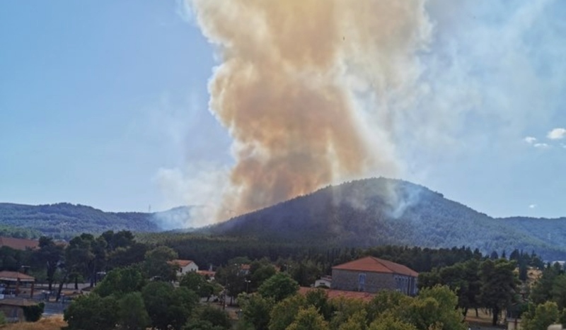 Φωτιά στην Τρίπολη: Πρoσαγωγή υπόπτου για εμπρησμό
