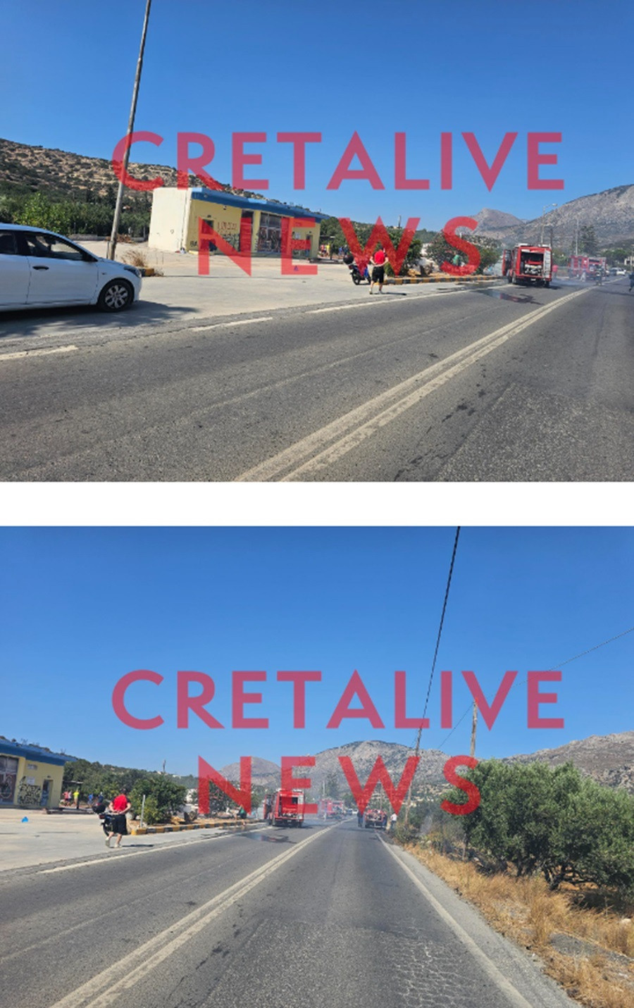 Φωτιά τώρα στην Ιεράπετρα - Ήχησε το 112