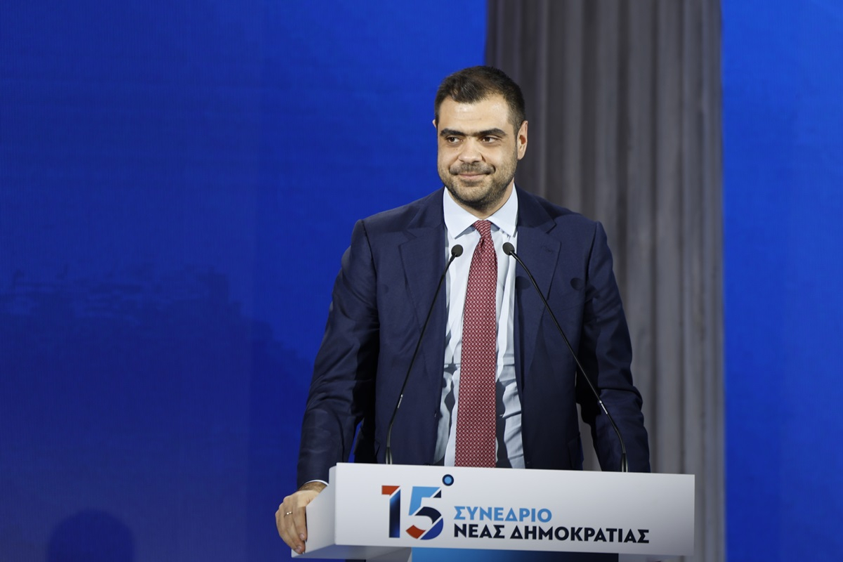 Συνέδριο ΝΔ - Π. Μαρινάκης: Οι ευρωεκλογές δεν έχουν χώρο για απλό μήνυμα
