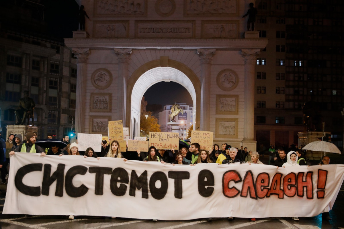 Βόρεια Μακεδονία: Νέα πορεία στα Σκόπια για την τραγωδία με τους 59 ...