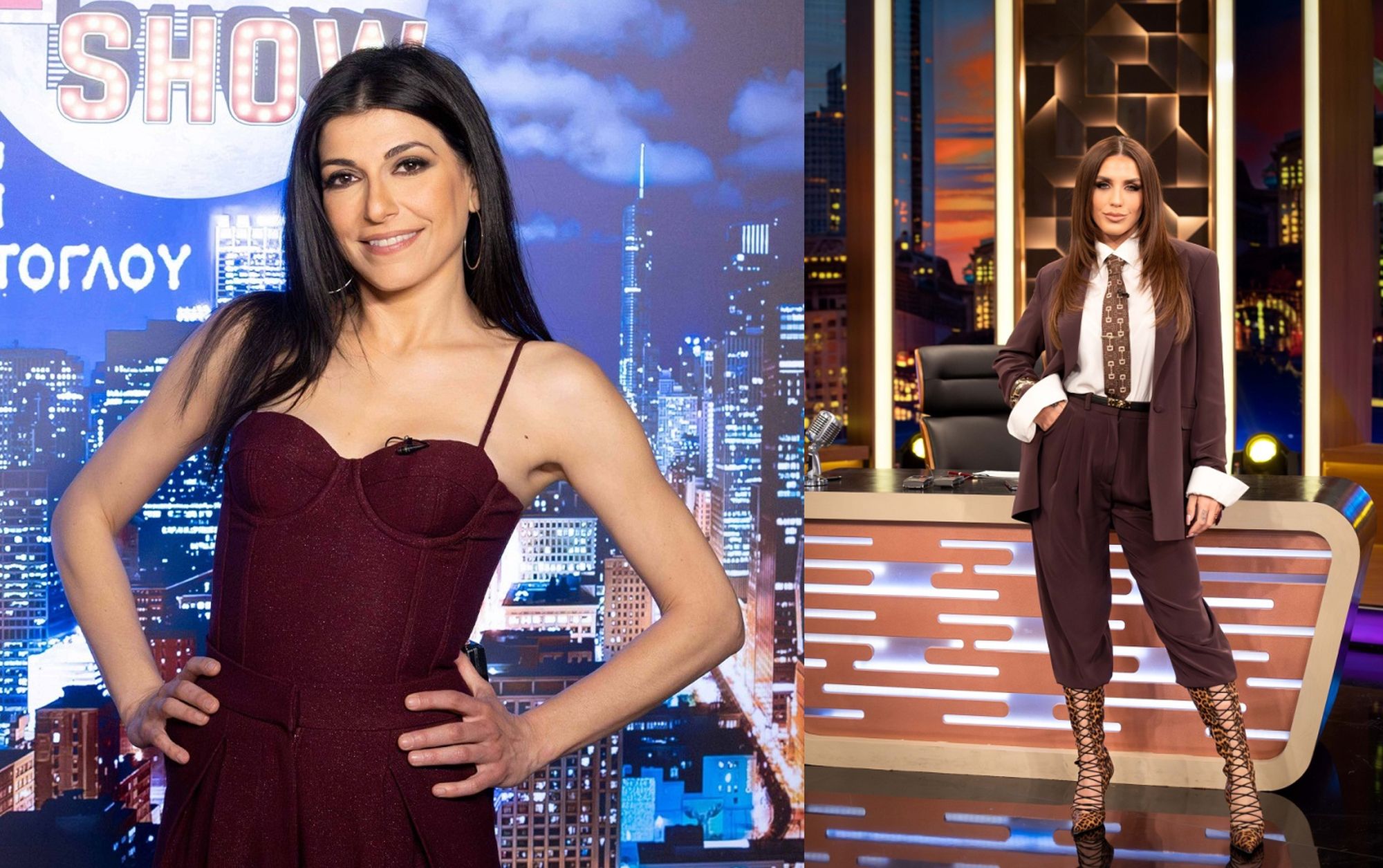 The 2Night Show: Η Νικολέτα Κοτσαηλίδου και η Ιουλία Καλλιμάνη ...